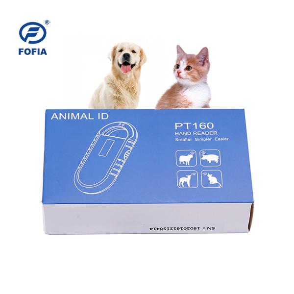 Quality ISO11784/5 FDX-B Animal Microchip Scanner With USB Communication Built-In Buzzer for sale