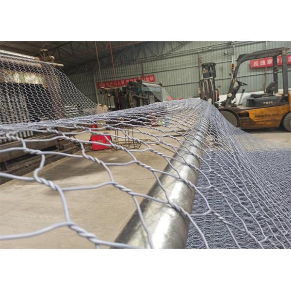 Quality Hexagonal Gabion Box  Corrosion Protection Galfan Gabion Baskets for sale