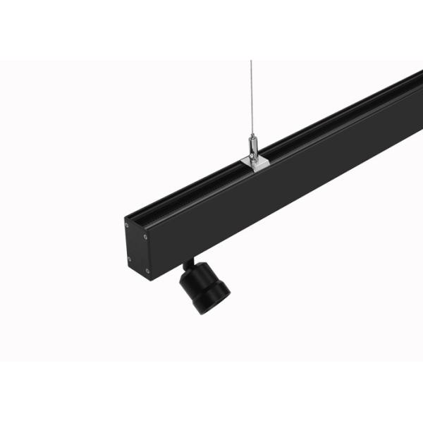 Quality Aluminum 80-90lm/W 1.2m 36 WATT LED Linear Lighting Fixture Black IP20 60Hz CE for sale