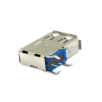 Quality PBT UL94V-0 USB 3.0 Socket Micro USB Female Connector With 1.5A Current Rating for sale