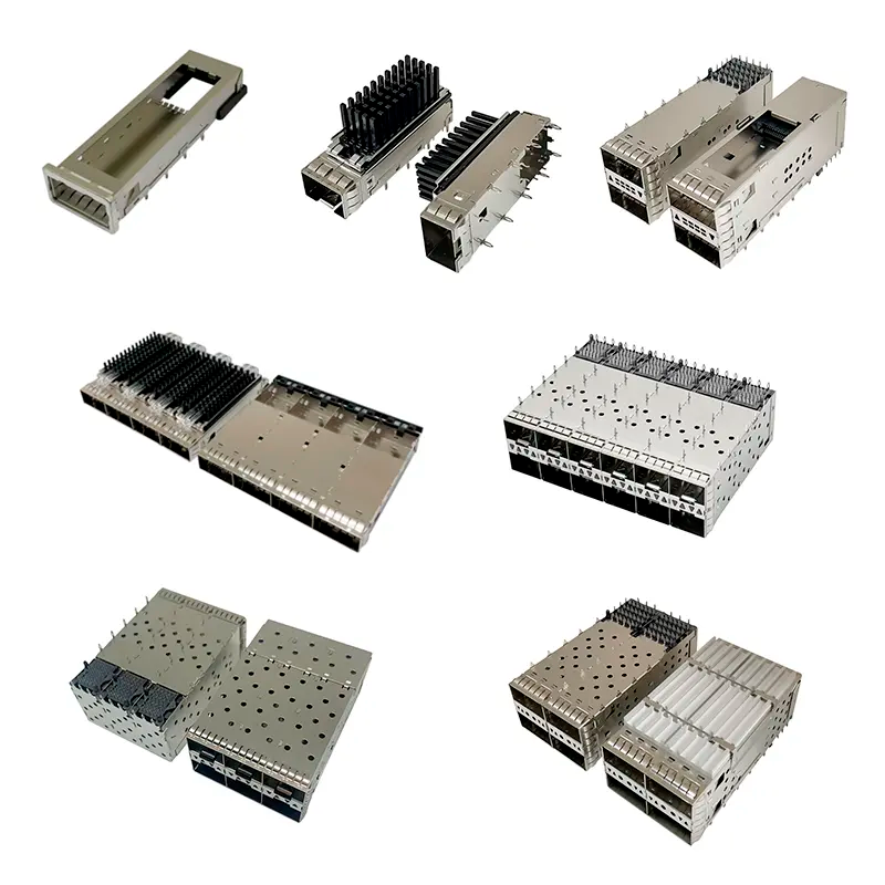 Quality High Speed SFP / SFP+ / QSFP28 Cage & Pluggable Connectors for sale