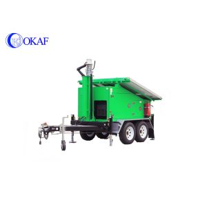 Quality Large Mobile Forensics Construction Light Trailer Outdoor High Bar Lighting for sale