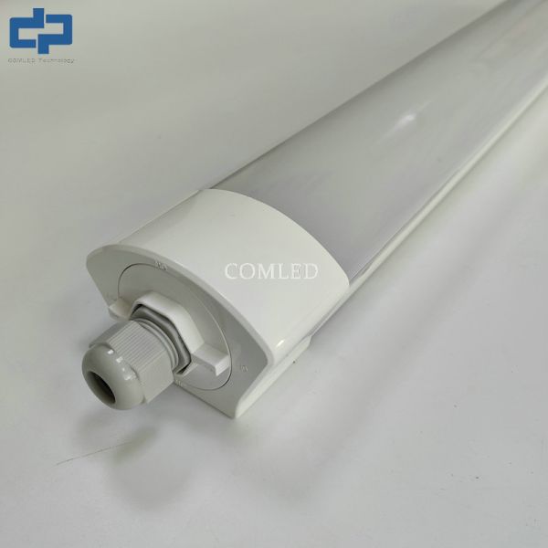 Quality vapor tight LED linear light with sensor dimming function Linkable mounted for sale