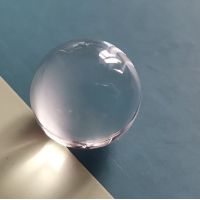 Quality K9 BK7 1mm 2mm 3mm 5mm Glass Ball Lens , Sapphire Ball Lens With Fused Silica for sale