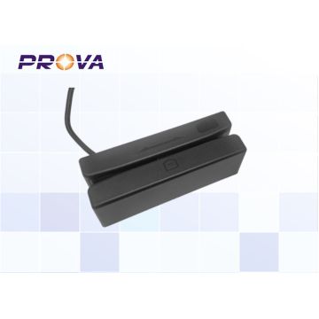 Quality Low Power Consumption MSR Magnetic Card Reader With USB / RS232 Interface for sale