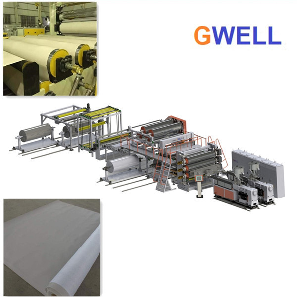 Quality CPE Waterproofing Membrane Sheet Extrusion Machine CPE Water Proof Film for sale
