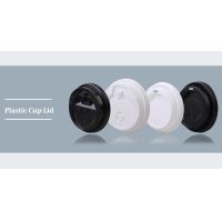 Quality Smooth Heat Resistant Plastic Cup Lids Custom Printing for sale