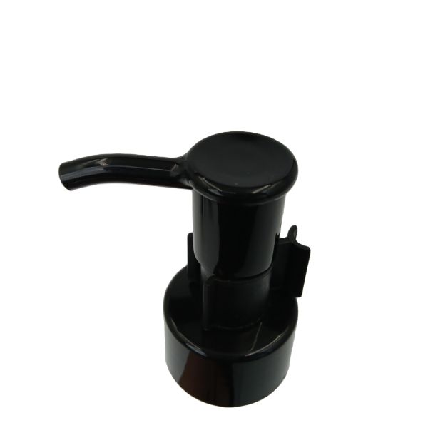 Quality Custom Order 24/410 Black White Oil Pump Plastic Lotion Pump with Buckle for sale