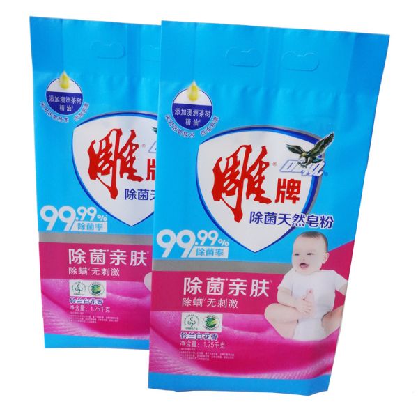 Quality Moisture Proof Digital Printing Up To 13 Colors Laundry Supply Soap Powder Packaging for sale