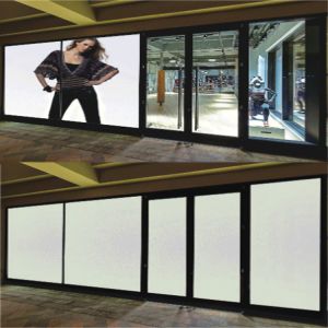 Quality Flat Safety Tempered Glass PDLC Smart Glass Sound Insulation Polymer Dispersed for sale