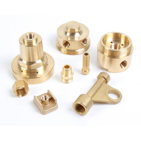 Quality CNC Lathe Turning Brass Machining Parts 0.01mm-0.05mm Tolerance for sale
