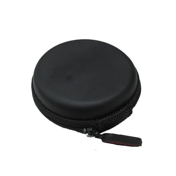 Quality Round Hard Shell Headphone Case , Portable Headphone Case LT-V82004 for sale