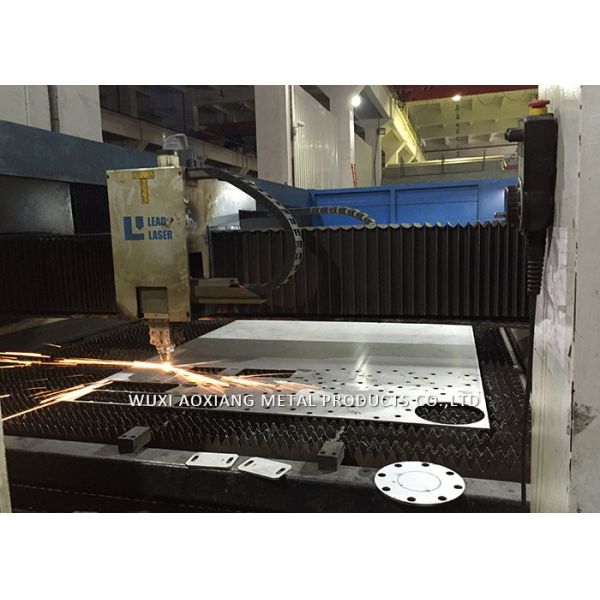 Quality Laser Cutting Stainless Steel Sheet Surface Finish Customized Sizes / Shape for sale