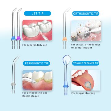 Quality cordless Oral Irrigator Water Flosser With 3 working modes FDA Approved for sale