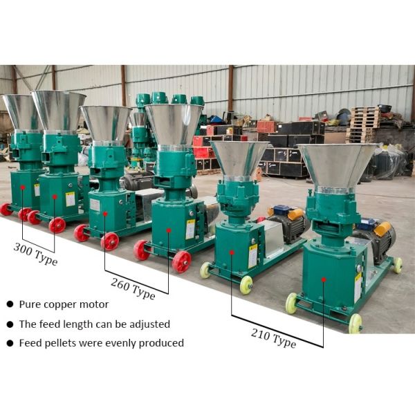 Quality Animal Poultry Fish Feed Making Machine / Wood Pellet Making Machine for sale