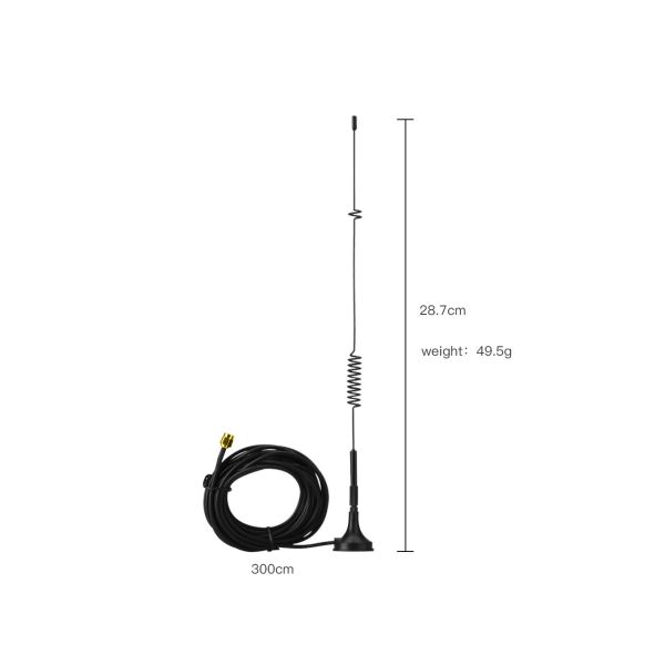 Quality 800MHz 2700MHz Signal Booster Antenna External Spring RG174 Cable for sale