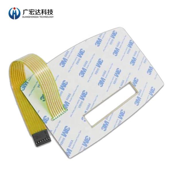 Quality Bank Devices Embossing Membrane Keyboard Switch SUS301 Metal Dome Material for sale