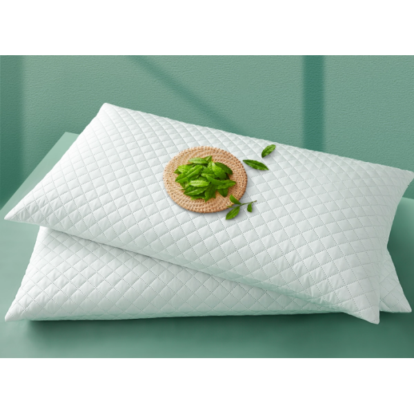 Quality Poly-cotton buckwheat hull pillow, helps improve sleep for sale