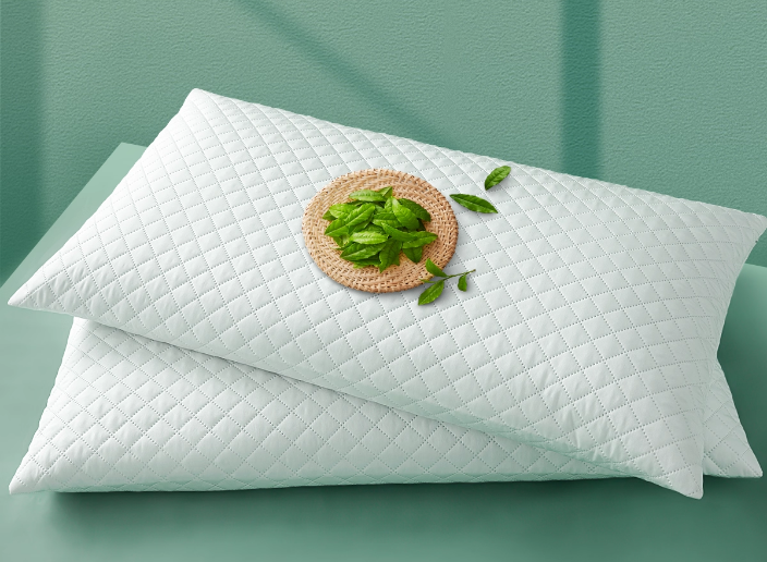 Quality Poly-cotton buckwheat hull pillow, helps improve sleep for sale