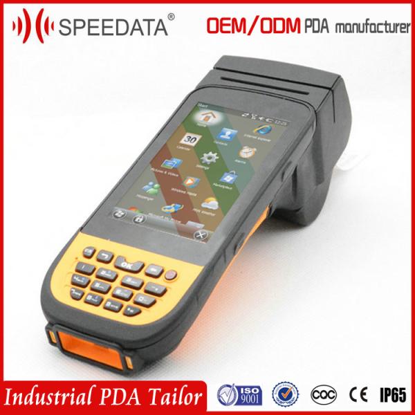 Quality Long Range 2m Rfid Handheld Readers With Mobile Fingerprint Scanner for sale