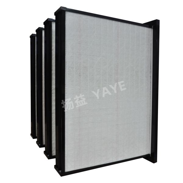 Quality Customized V Bank Filters 200°F HV Fiberglass Air Filter For HVAC Systems for sale
