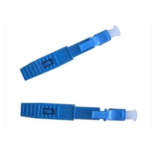 Quality Single Mode LC Upc Fiber Connector , Blue Fiber Optic Cable Connectors for sale