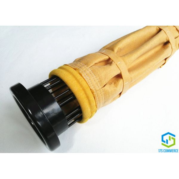 Quality P84 130mm Industrial Filter Bags 120mm Star Cage​​ 500pcs / Day for sale