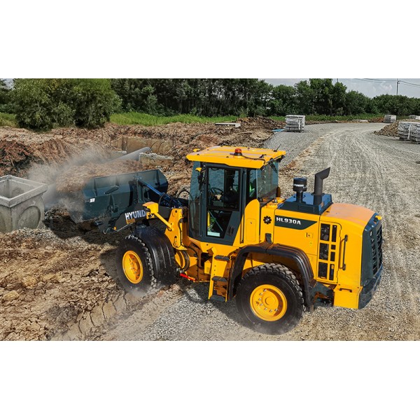 Quality Hyndai High Performance Wheel Loader Hyundai Durable Construction Machinery for sale