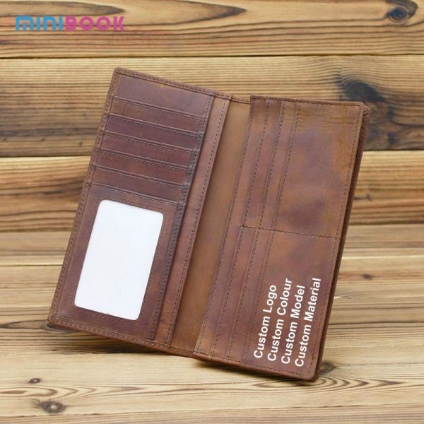 Quality Minibook Creative Fashion Card Holder Multi Function Clip Wallet and Genuine for sale