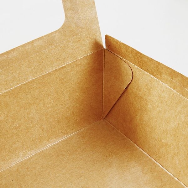 Quality Salad 337gsm Biodegradable Disposable Tableware Food Packaging Box With Window for sale