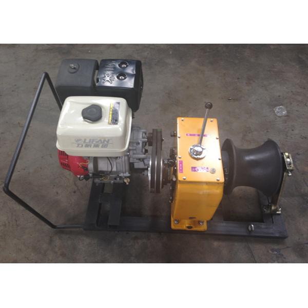Quality Petrol Engine Powered 5 ton winch machine / gasoline powered winch for sale
