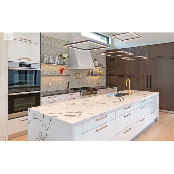 Quality Waterproof Fireproof Cabinet Kitchen with Modern Design Style and Customized for sale
