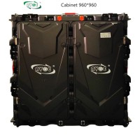 Quality 7000 Nits Outdoor LED Advertising Screen 960x960mm cabinet 23KG for sale