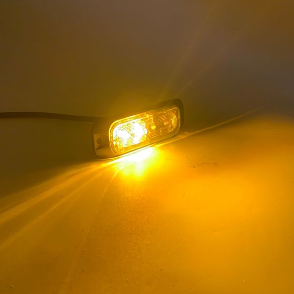 Quality Side Flashing 12V - 24V LED Strobe Warning Lights IP67 Strobe Light For Vehicle for sale