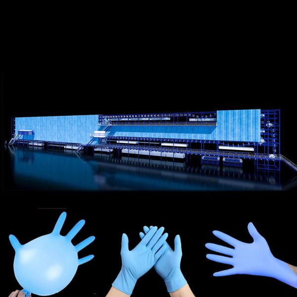 Quality medical gloves stripping manufacturing equipment machine for sale