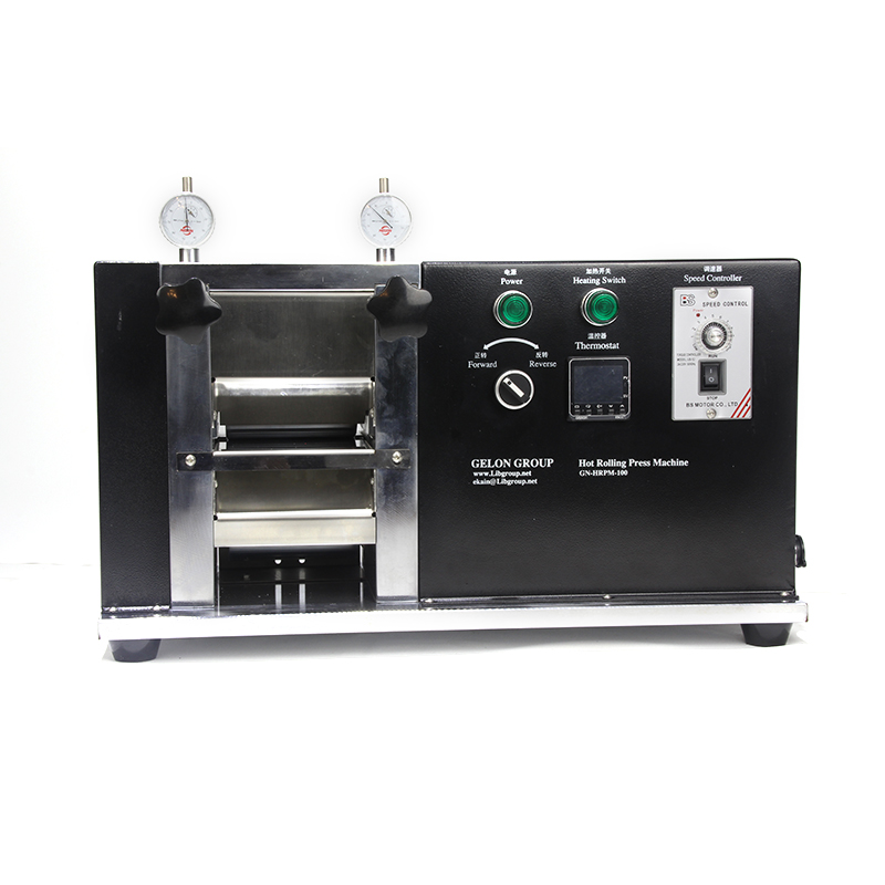 Lithium Ion Battery Hot Rolling Press Machine - Front View
