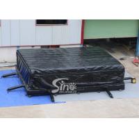 Quality 8x6m indoor stunt jump foam pit airbag with sealed cover for GYM safety landing for sale