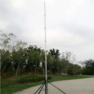Quality Collapsible 9M 30ft 15KG Antenna Telescopic Mast for sale