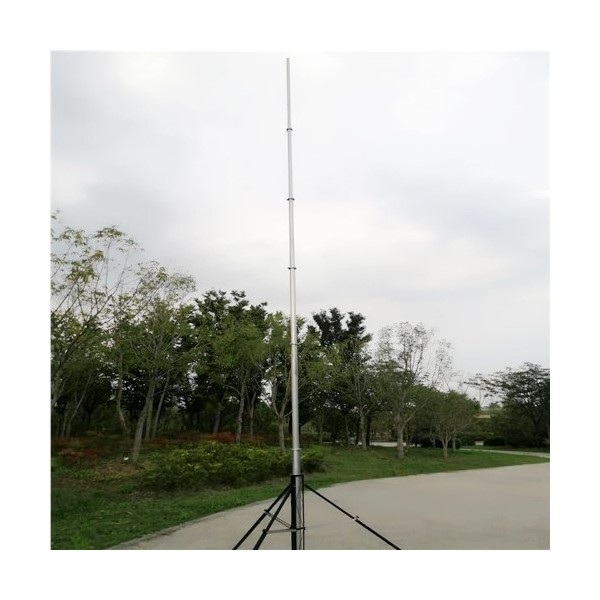 Quality Collapsible 9M 30ft 15KG Antenna Telescopic Mast for sale