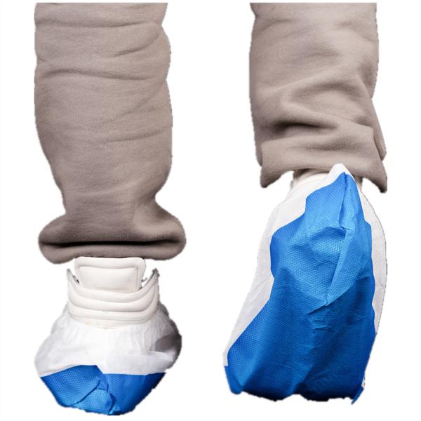 Quality Medical PP CPE Shoe Cover Anti Bacterial for sale