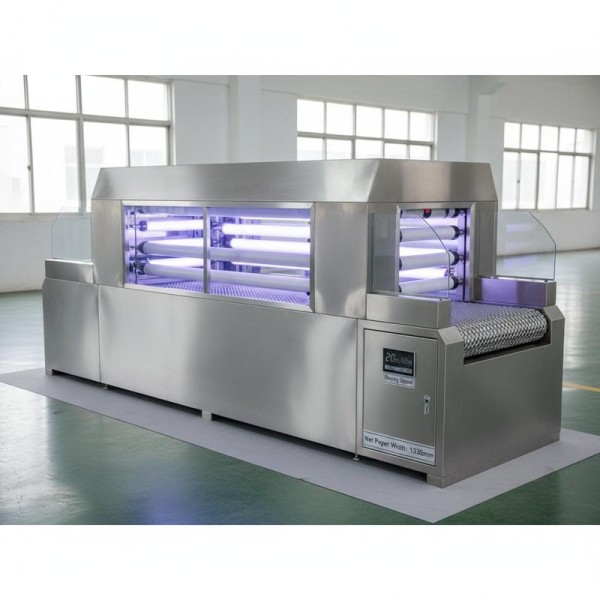 Quality 20m/Min Drying Ultraviolet Rays Ir Tunnel 1320mm Net Paper Width for sale