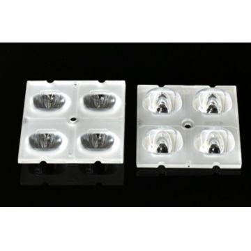 Quality SMD 5050 LED Spotlight Lens , 4 In 1 Multipurpose Round Light Lens for sale