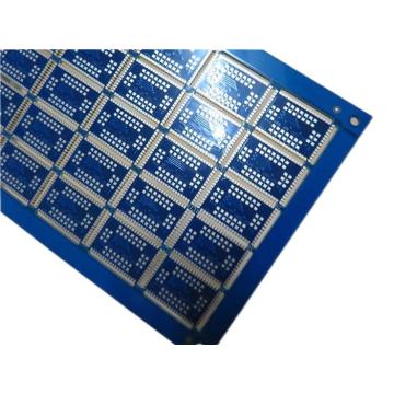 Quality Edge Castellated PCB Half Holes Circuit Boards Built On 1.6mm FR-4 With Blue for sale
