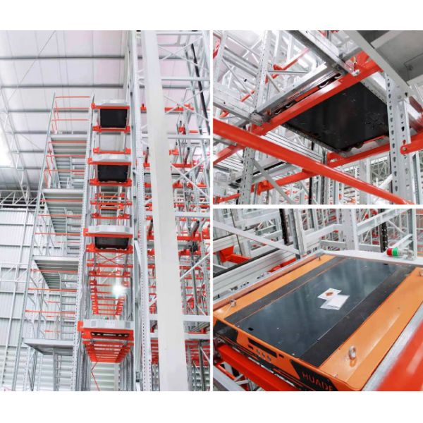 Four-Way Shuttle Pallet ASRS Cold Storage Warehouse Automatic Storage and Retrieval System Pallet Runner Racking