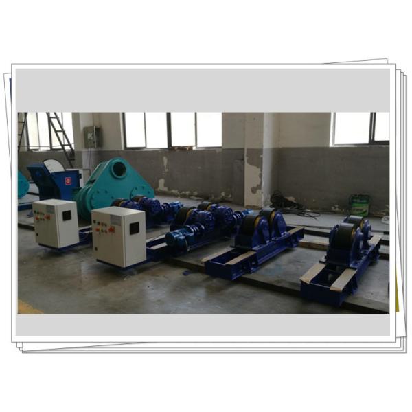 Quality 2800mm Adjustable 10T Pipe Welding Vessel Rollers With PU Wheel for sale