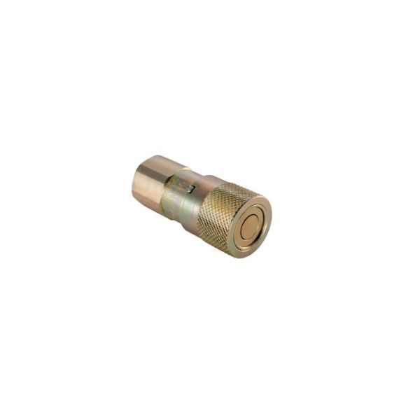 Quality 1'' Steel Flat Faced Hydraulic Quick Connect Couplers for sale