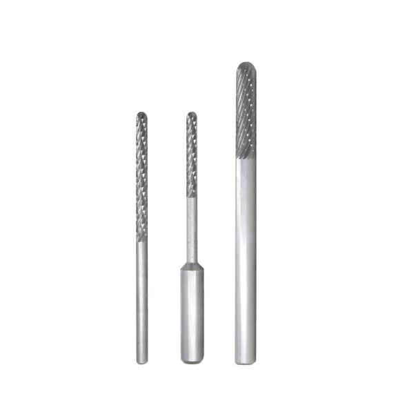 Quality Solid Carbide Rotary Burrs for Lock Opening with Customizable Sizes and TiN Coating for sale
