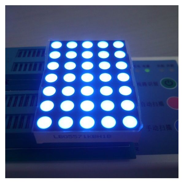 Quality Ultra Blue Dot Matrix Display 5x7 Elevator Floor Indicator High Brightness for sale