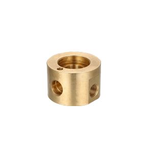 Quality Micro Machining Turning Brass CNC Parts Chrome Plating For Electronic Components for sale