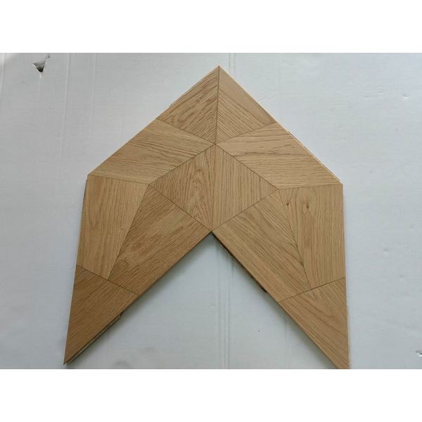 Quality Diamond Shaped Oak Engineered Wood Flooring, Unique Design, ABC Grade for sale